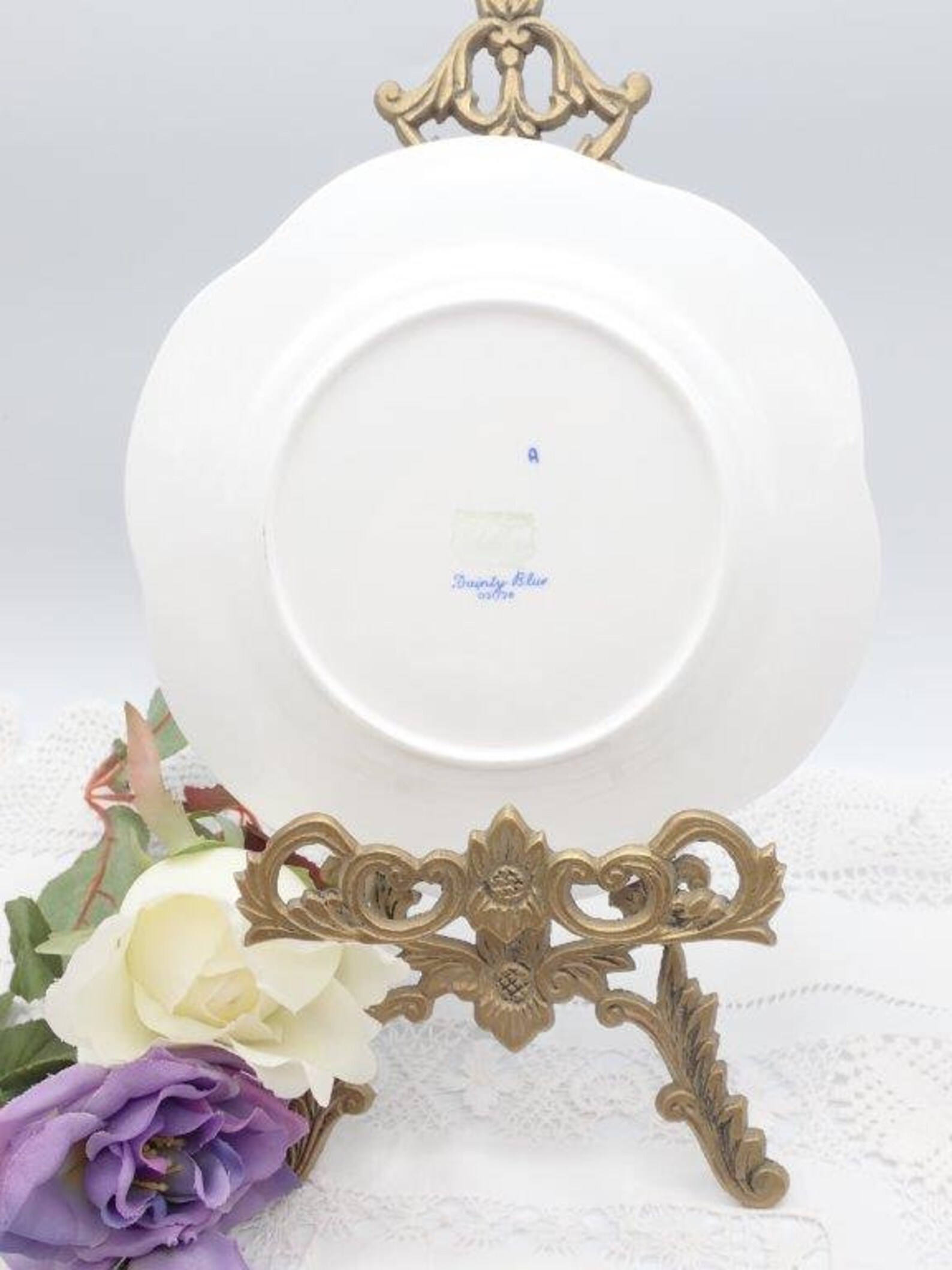 Shelley Dainty Blue Side Plate Dainty Blue 6.5 Plate - Etsy Canada