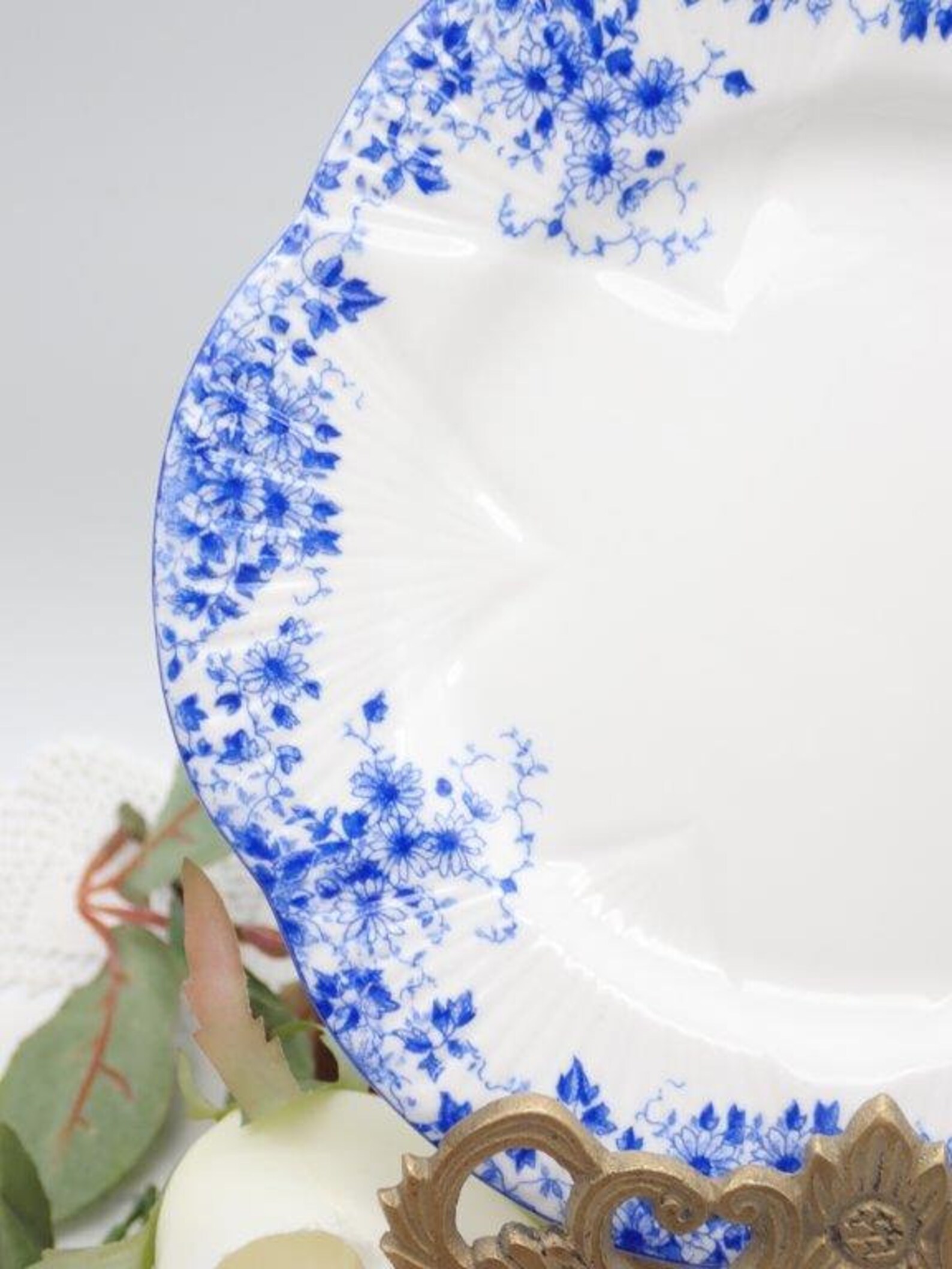 Shelley Dainty Blue Side Plate Dainty Blue 6.5 Plate - Etsy Canada