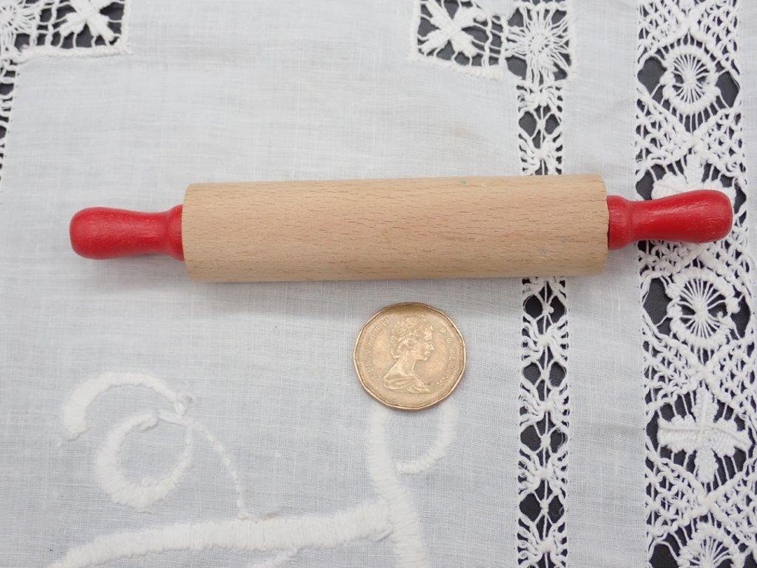 Vintage Toy Rolling Pin, Child Rolling Pin, Toy Kitchen Accessories ...