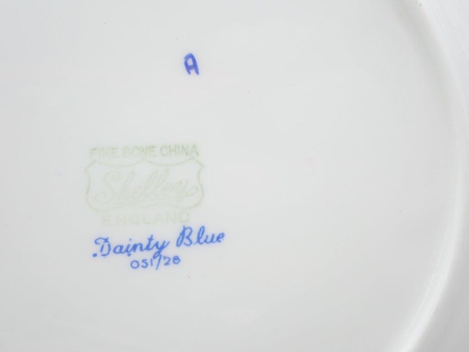 Shelley Dainty Blue Side Plate Dainty Blue 6.5 Plate - Etsy Canada