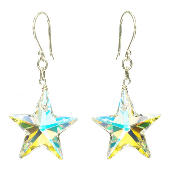 Aurora borealis drop earrings store