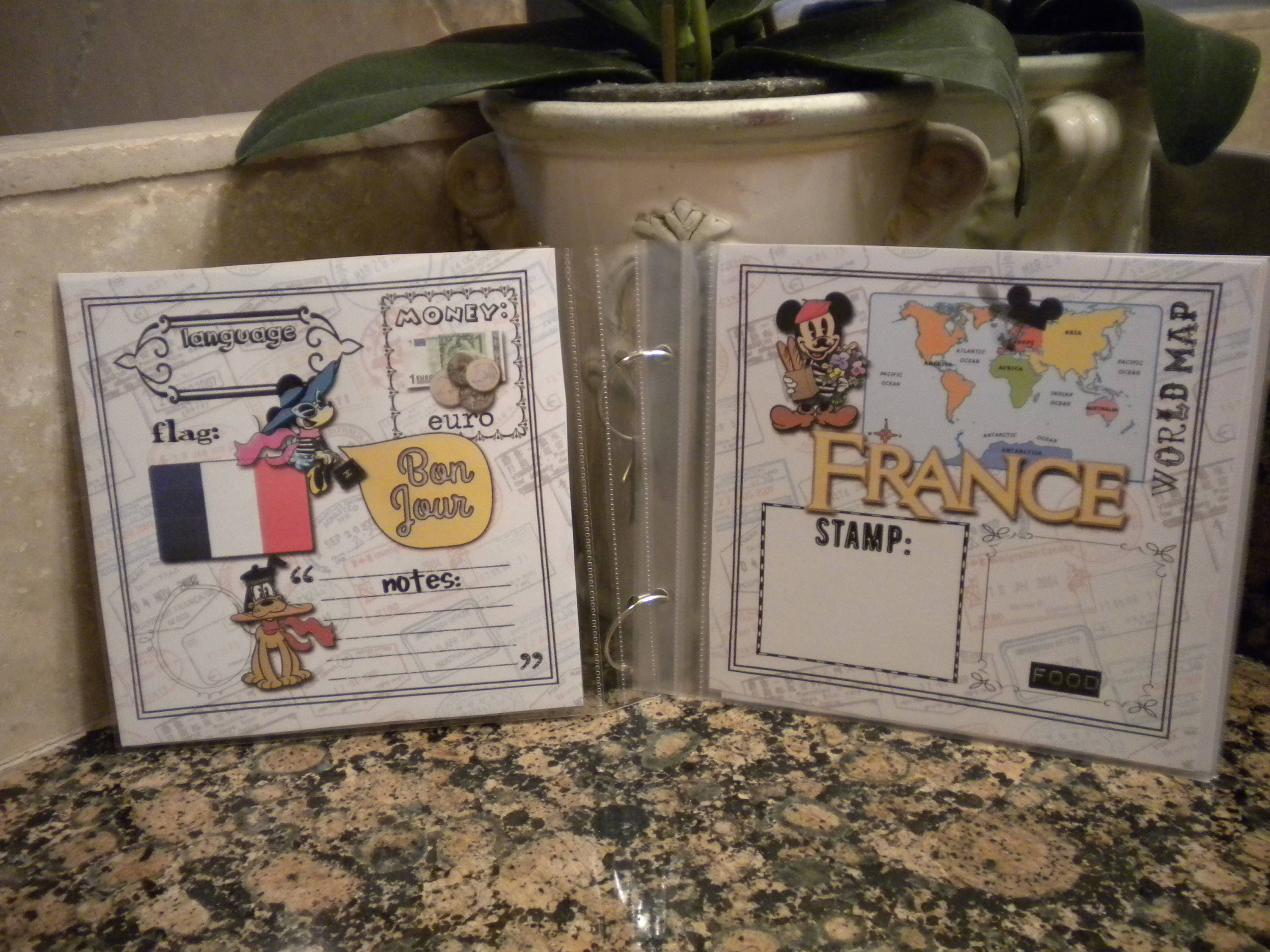 Digital EPCOT World Showcase Printable Passport With Characters - Etsy