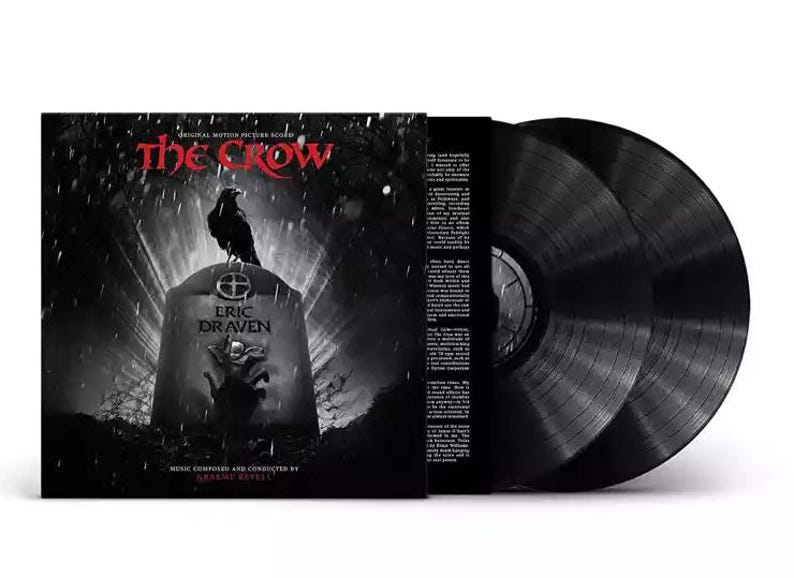 The Crow (original Motion Picture Score) - Etsy