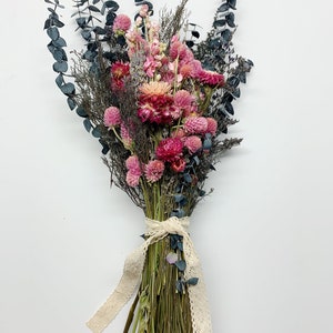 Valentine Bouquet Dried Flowers Preserved Florals | Etsy