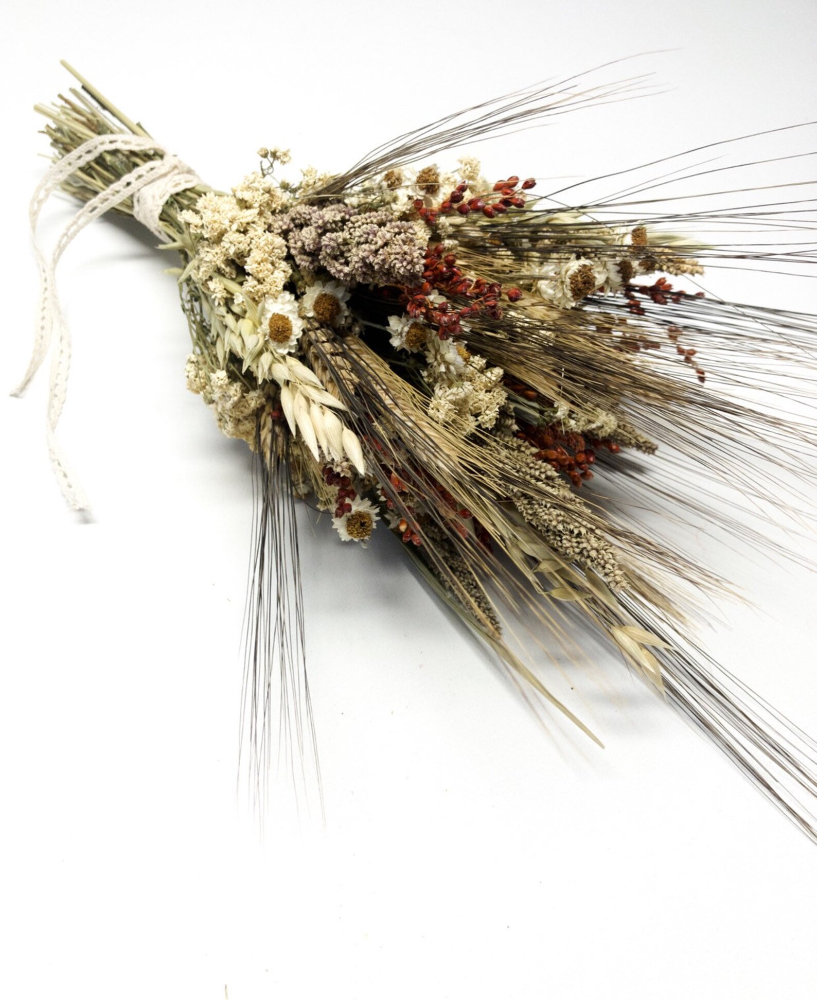 Fall Wedding Bouquet Fall Collection Wheat Grass Millet - Etsy