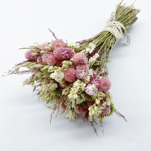 Spring Collection Bouquet Natural Flowers Dried Flowers - Etsy