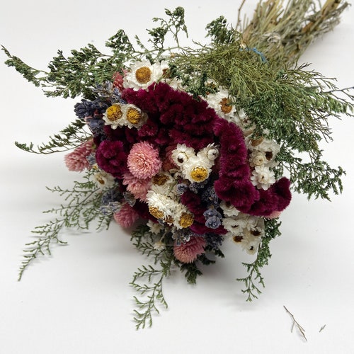 Spring Collection Bouquet Natural Flowers Dried Flowers - Etsy