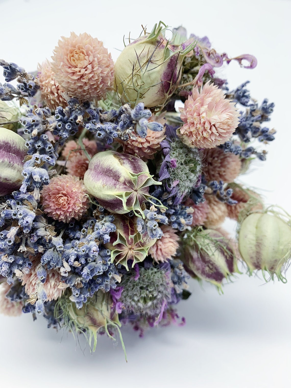 Spring Collection Bouquet Natural Flowers Dried Flowers - Etsy