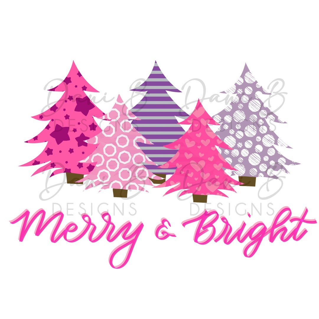 Christmas Trees Digital Image | Digital Download | Sublimation Design ...