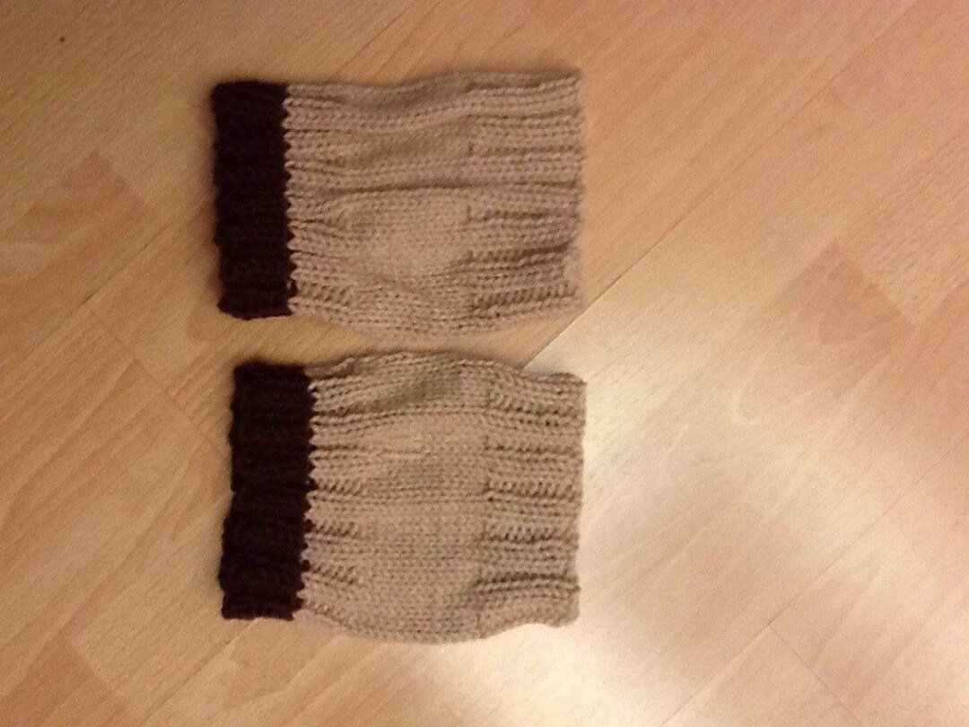 Brown Boot Cuffs - Etsy