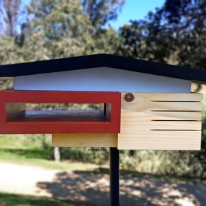 Mid Century Modern Birdhouse - Etsy