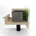 Minimalistic Bird Box, West Coast Modern, Architectural Bird House ...