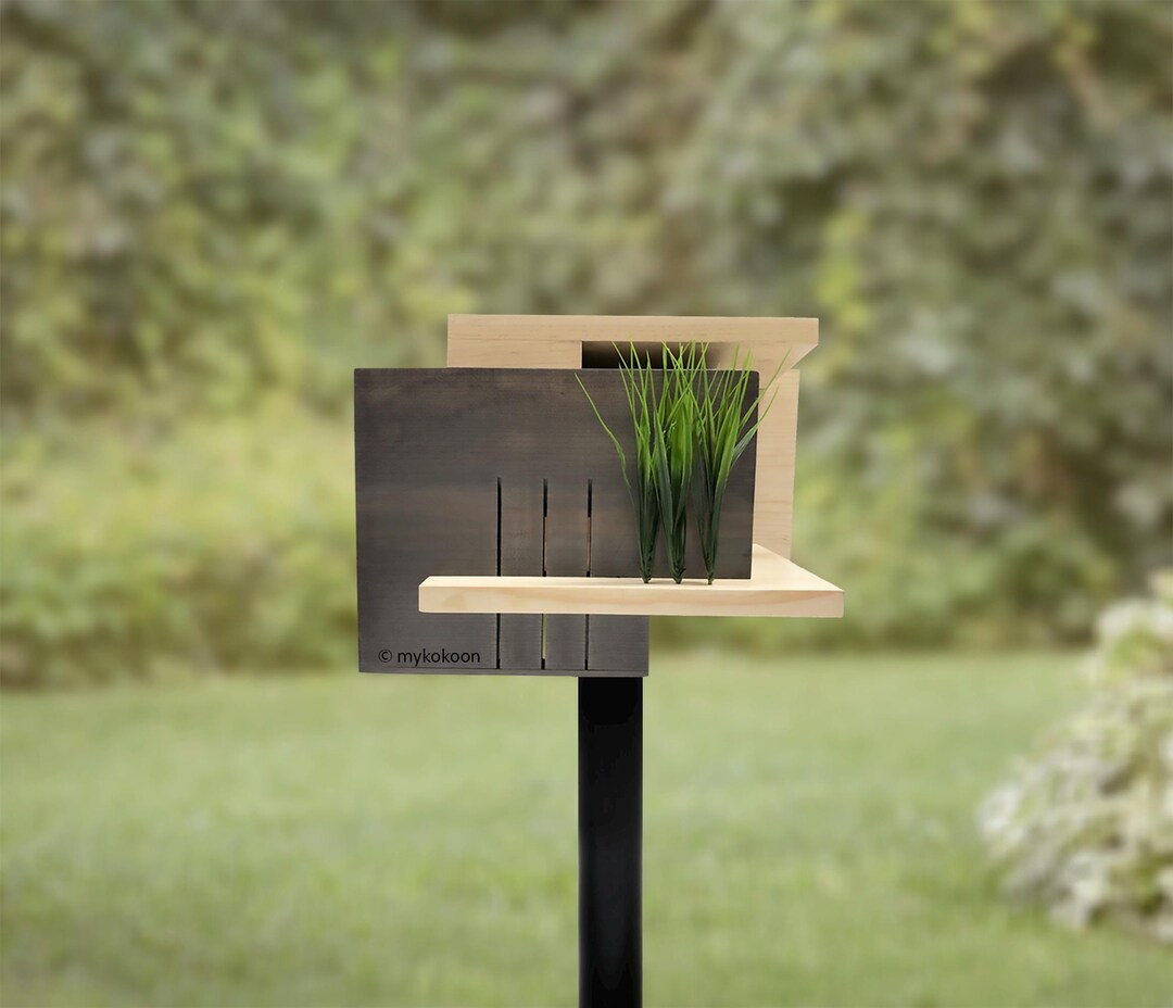 Modern Aviary Bird House, International Architectural Style - Etsy