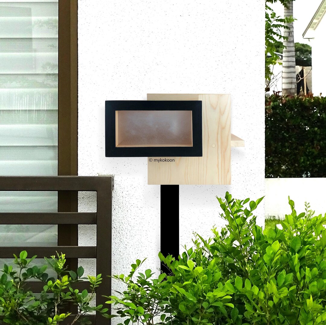 Elegant Contemporary Bird Box, Minimalist Bird Home - Etsy