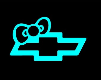 Chevy girl decal | Etsy