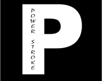 Powerstroke decal | Etsy