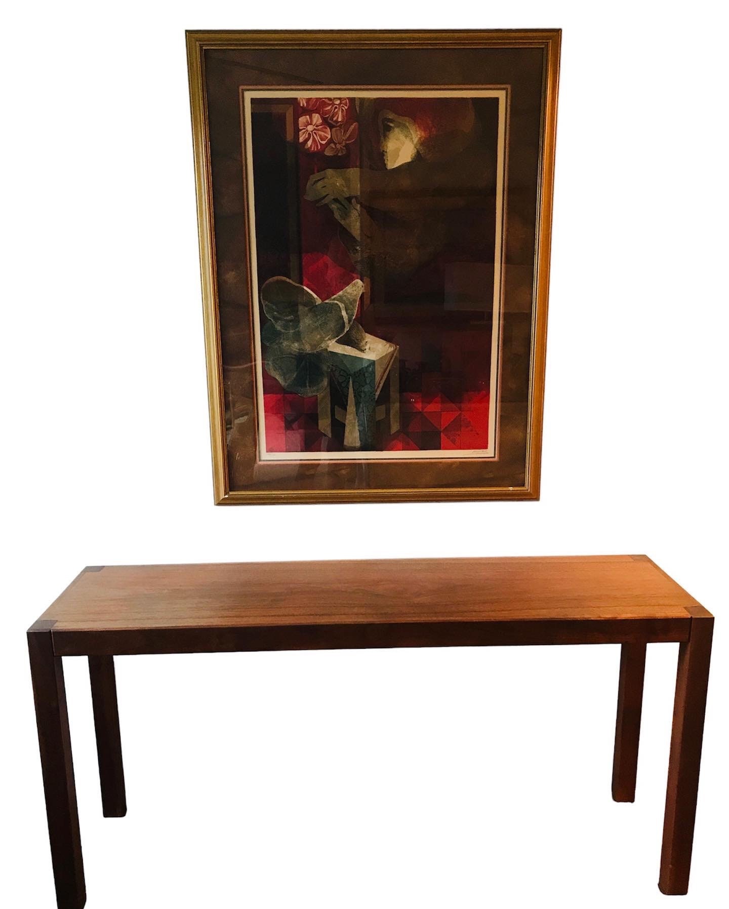 Vintage Alvar Sunol Lithograph Signed 1976 Limited Edition Woman Bird ...