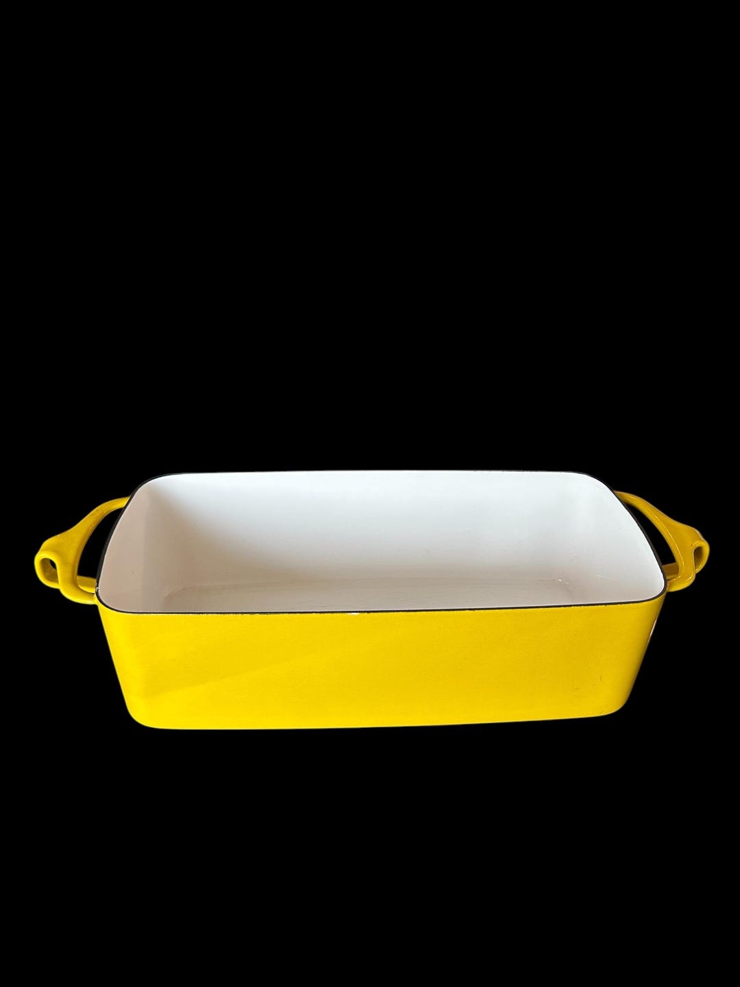 Mid Century Modern Dansk Designs France Yellow Enamel Loaf Pan 14.5” - Etsy