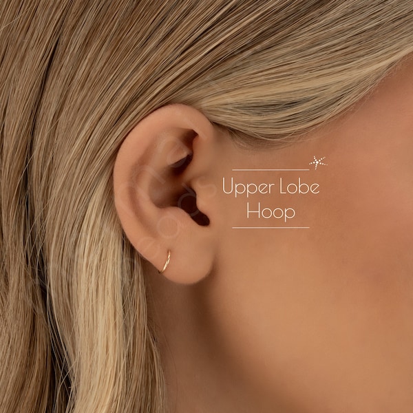 Upper Lobe Earring - Etsy