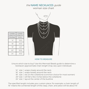 PERSONALIZED NAME NECKLACE Dainty Name Necklace Perfect Gift for Her ...