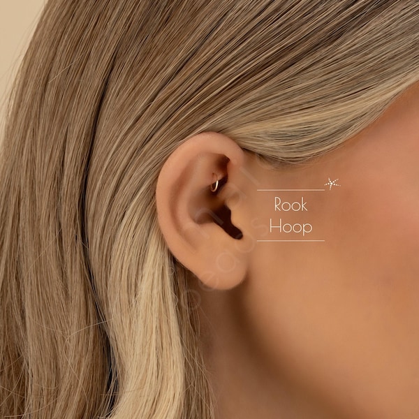 Rook Hoop - Etsy