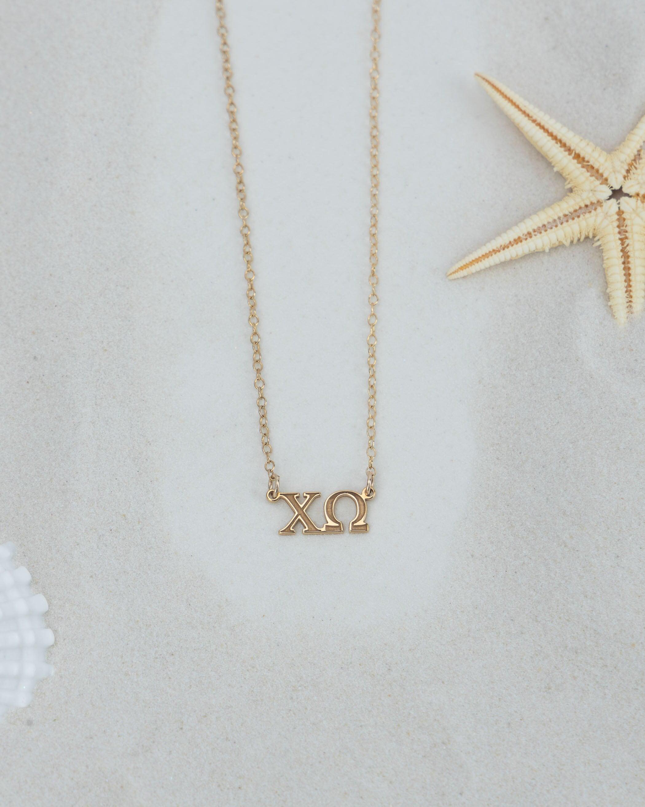 Sorority necklace pendants store