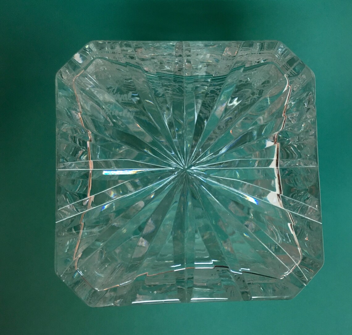 Royal Brierley Crystal Decanter With English Castle // Bar / Barware ...