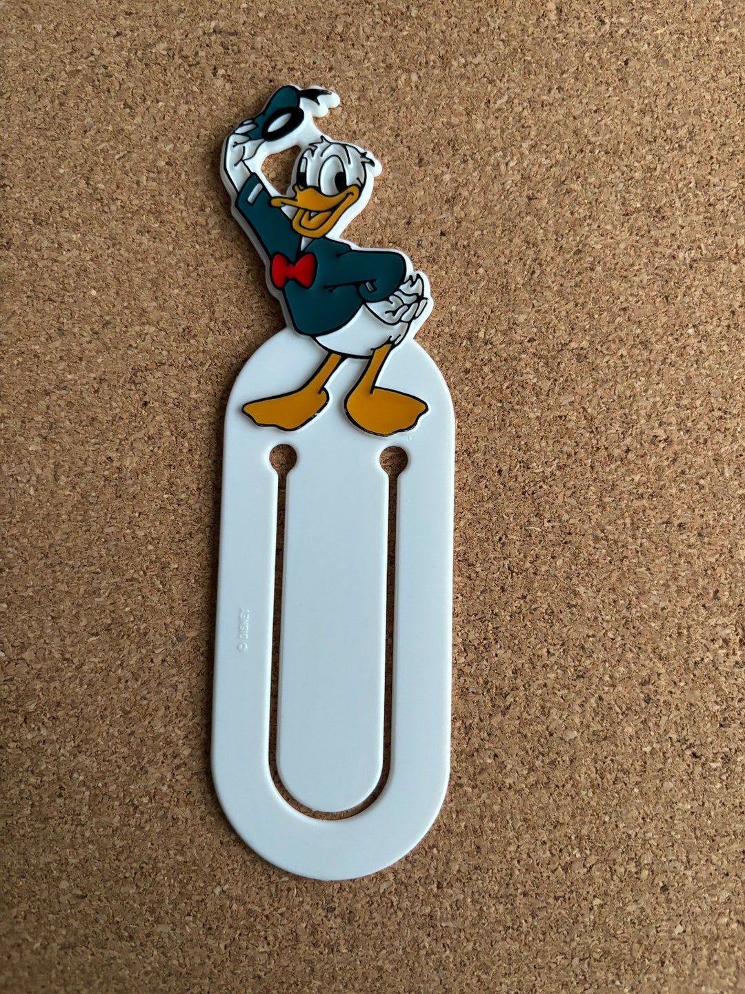 Vintage Disney Donald Duck Boomark Paper Clip - Etsy