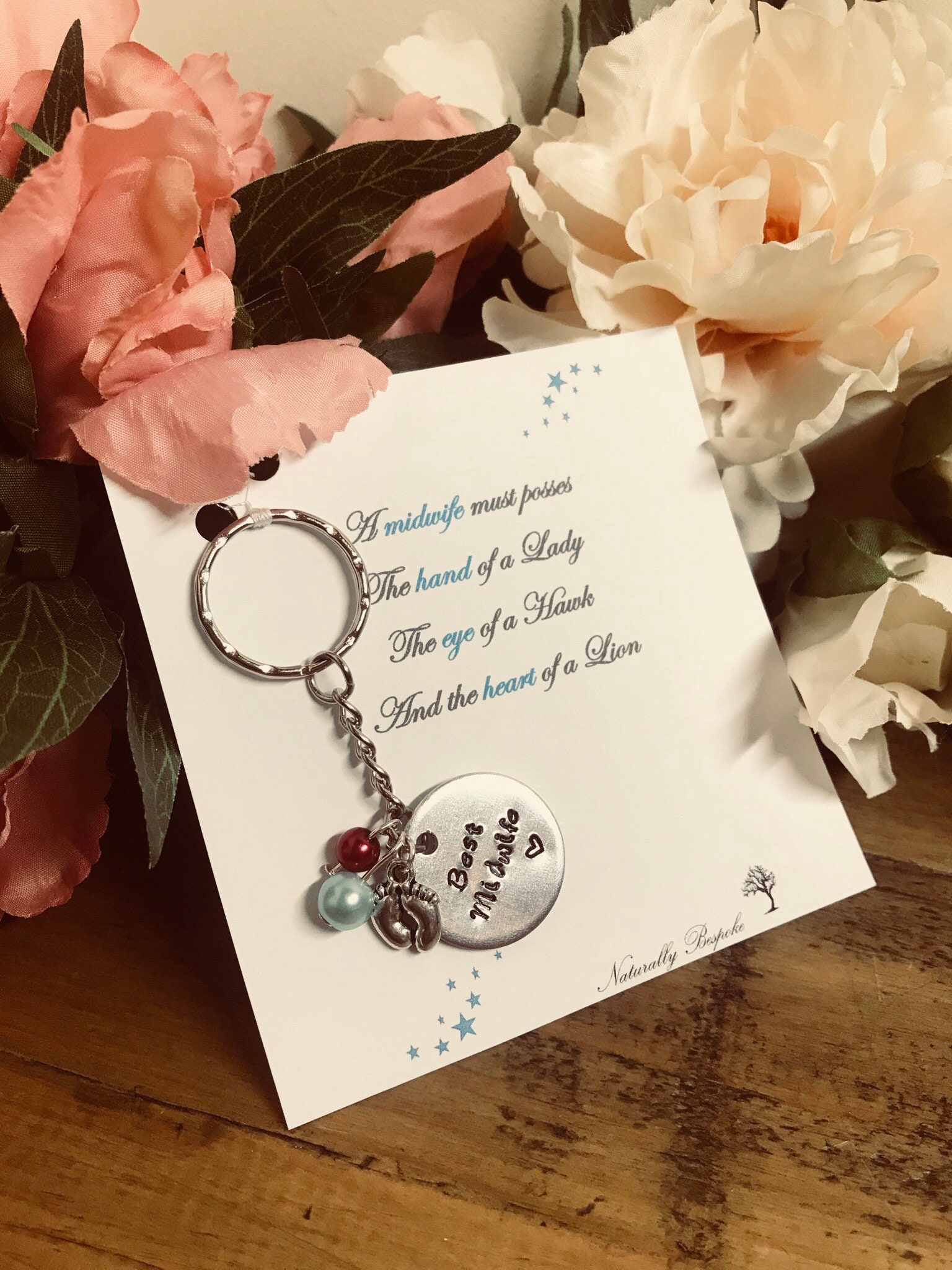 Midwife Key Ring Midwife Thank You Midwife Au Pair Gift - Etsy