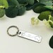 Deployment Gift Long Distance Couple Key Ring, Valentines Key Ring ...