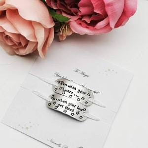 Personalised Trainer Tags, Hand Stamped Trainer Tags, Running Gift ...