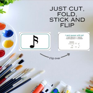 Music Note Value Flashcards, Music Flashcards, School, Learning Games ...