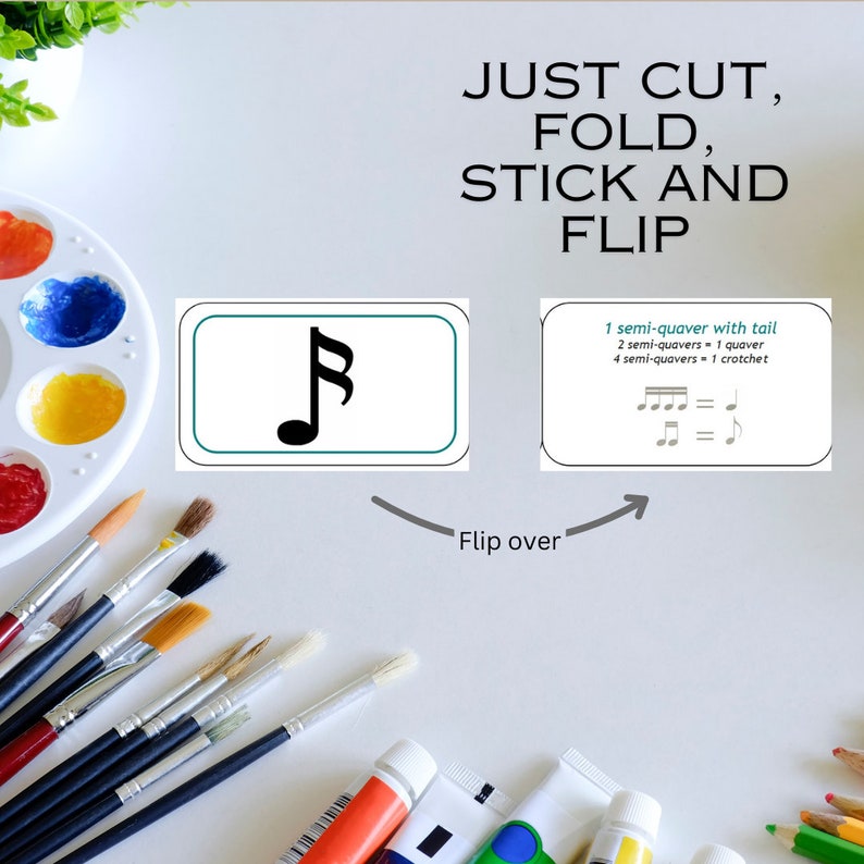 Music Note Value Flashcards, Music Flashcards, School, Learning Games ...