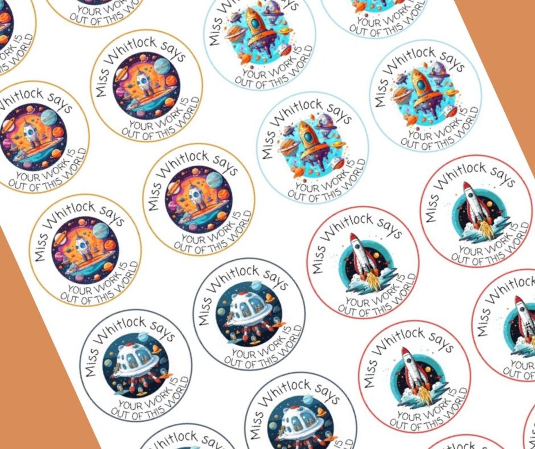 School Well Done Stickers, Personalised Well Done Stickers, Merit ...