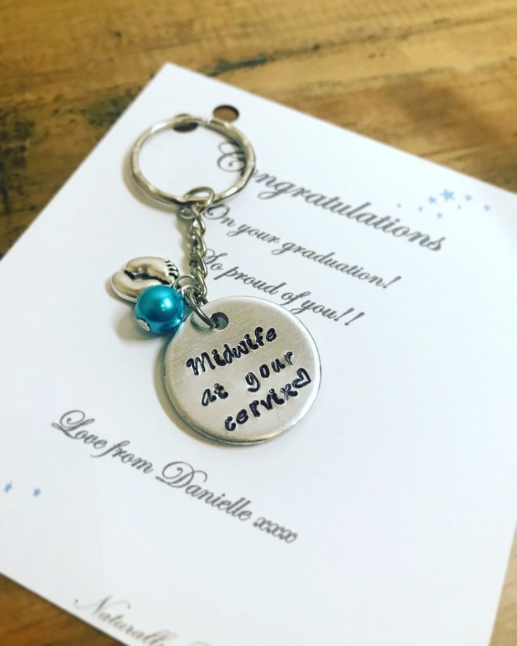 Midwife Key Ring Midwife Thank You Midwife Au Pair Gift - Etsy