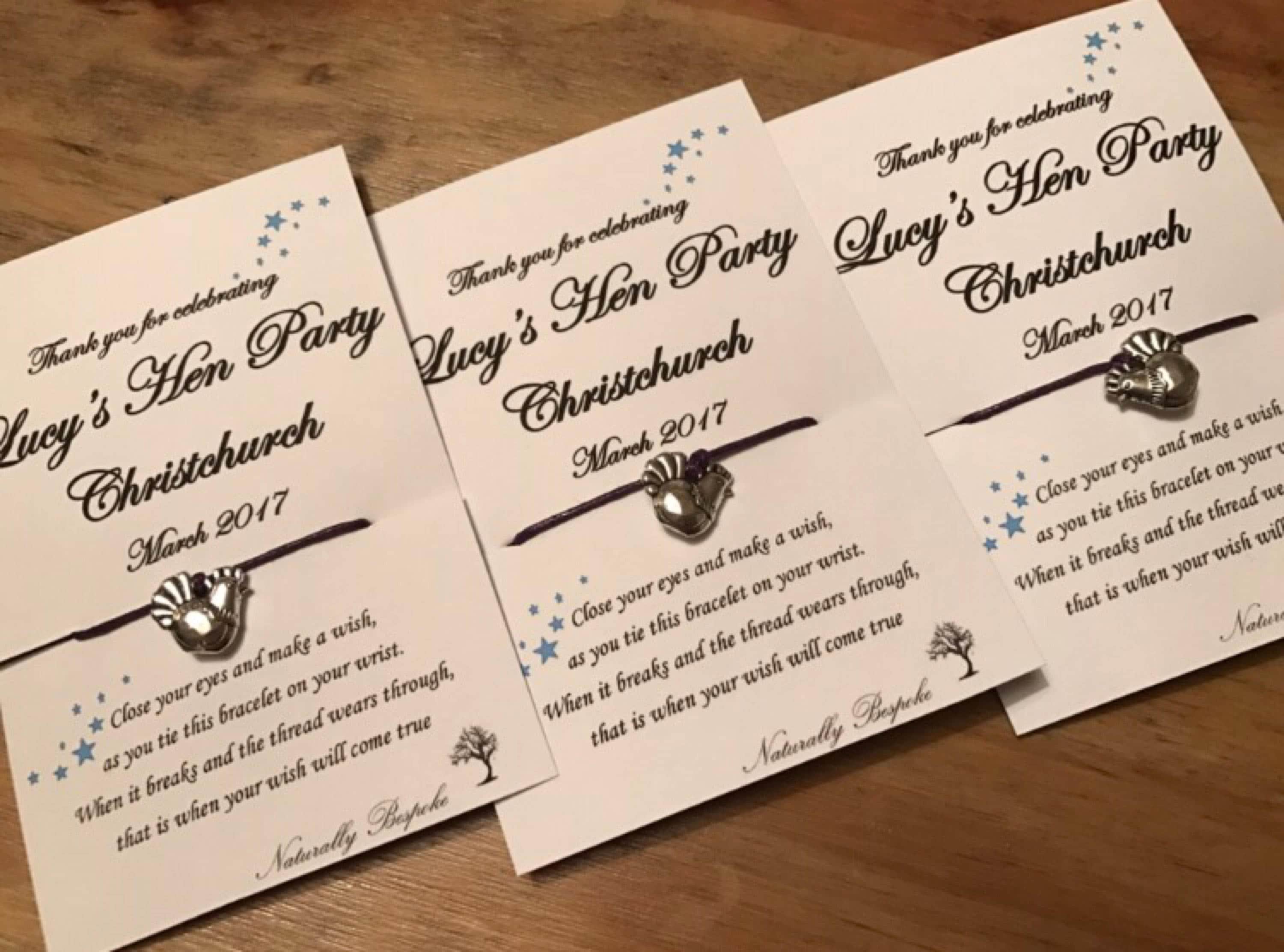 Hen do. Hen party Hen party keepsakes Hen party wish | Etsy