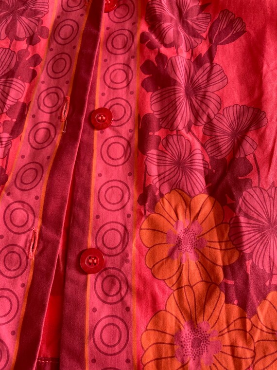 90s Quicksilver Jacket Pink Floral Blouse Vintage De… - Gem