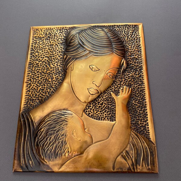 Repousse Metal Art - Etsy