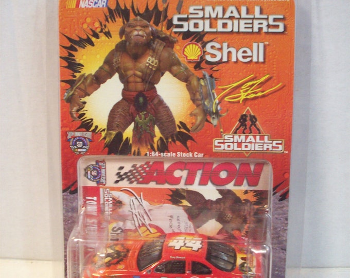 Tony Stewart Small Soldiers Action Racing #44 Shell 1998 Pontiac Ltd Ed ...