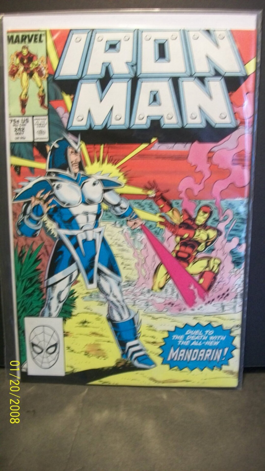 Ironman Vs Mandarin Comic