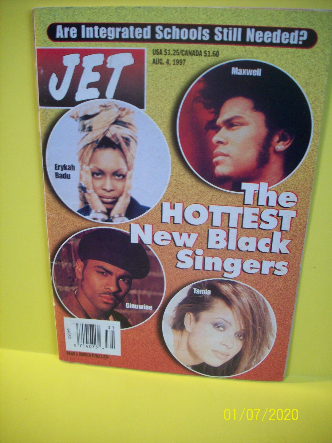 Music's Hottest New Black Singers Jet Magazine Aug 4,1997 Vintage ...