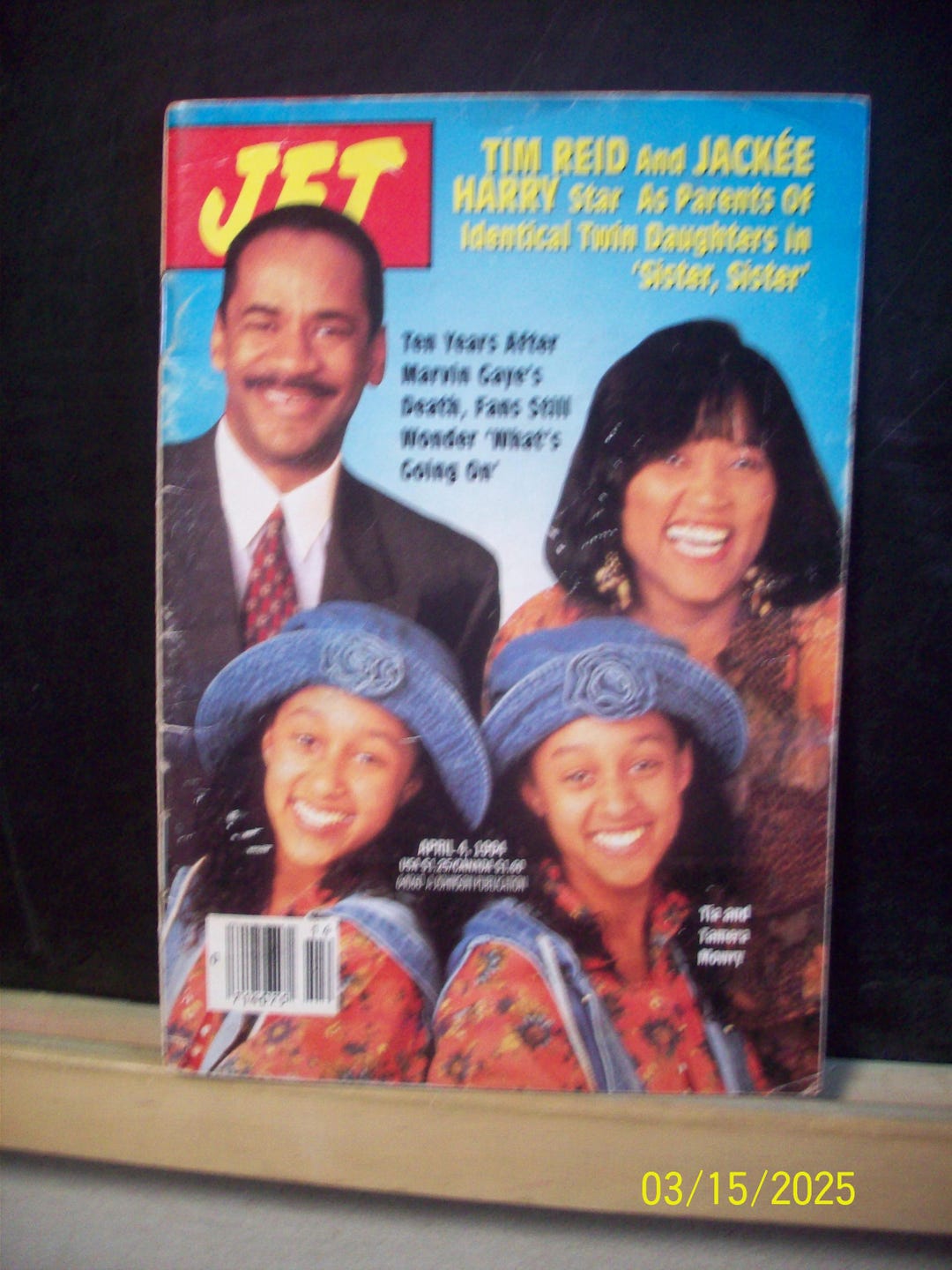 Sister Sister Cast on Cover Vintage Jet Magazine Apr 4,1994 Vintage ...