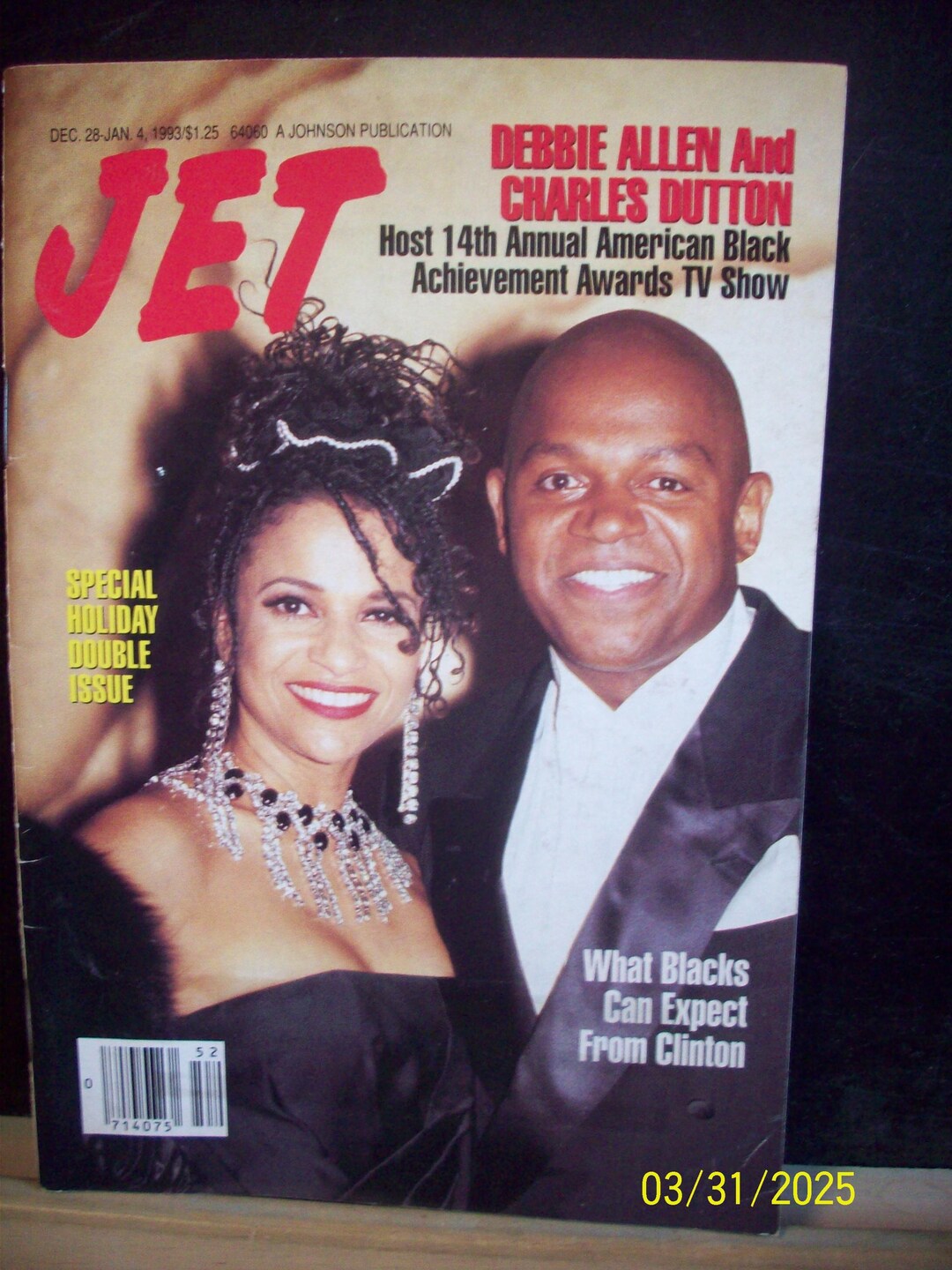 Charles Dutton, Debbie Allen Jet Magazine Dec 28-jan 4,,1993 Vintage ...
