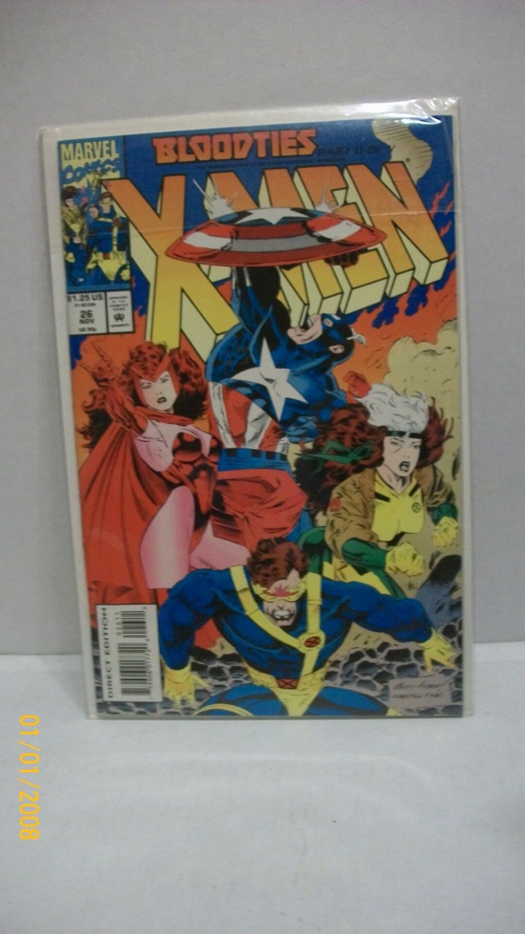 X-men 26 2nd Series the Avengers on Cover VF-NM Unread Vintage Comic ...