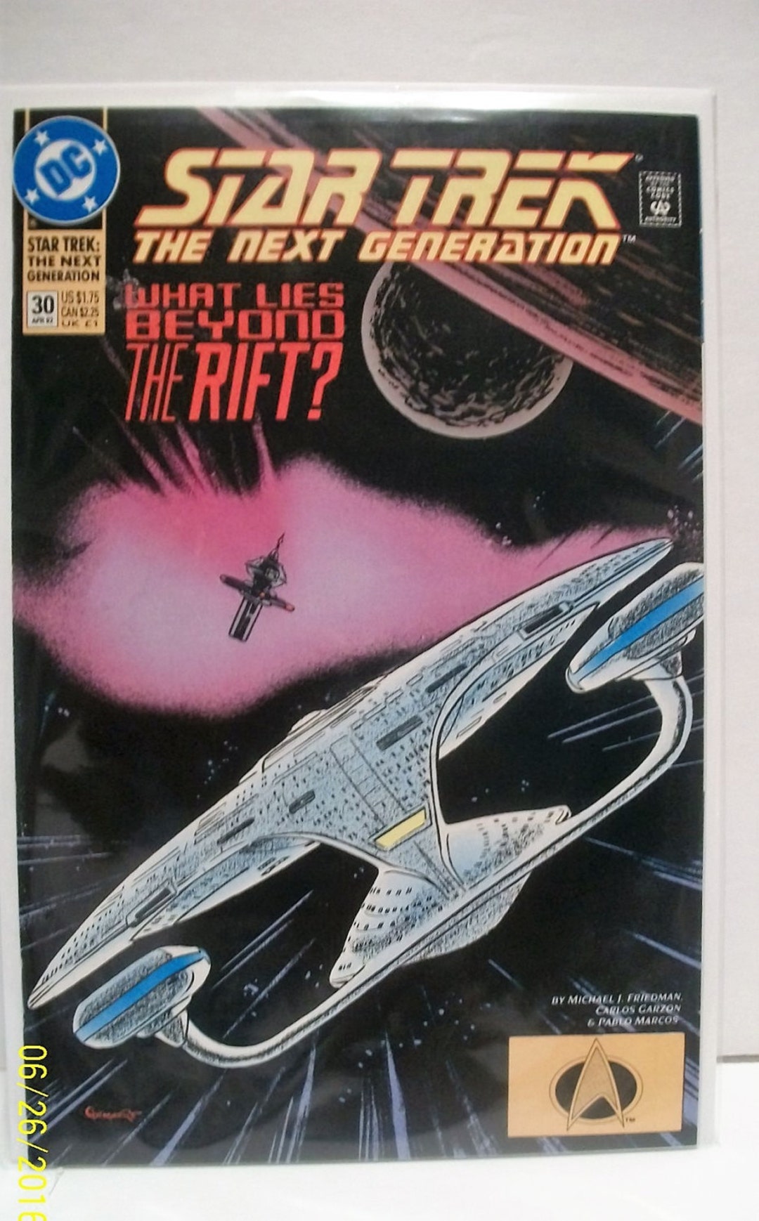Star Trek Next Generation #30 (2nd Series) What Lies Beyond the Rift ...