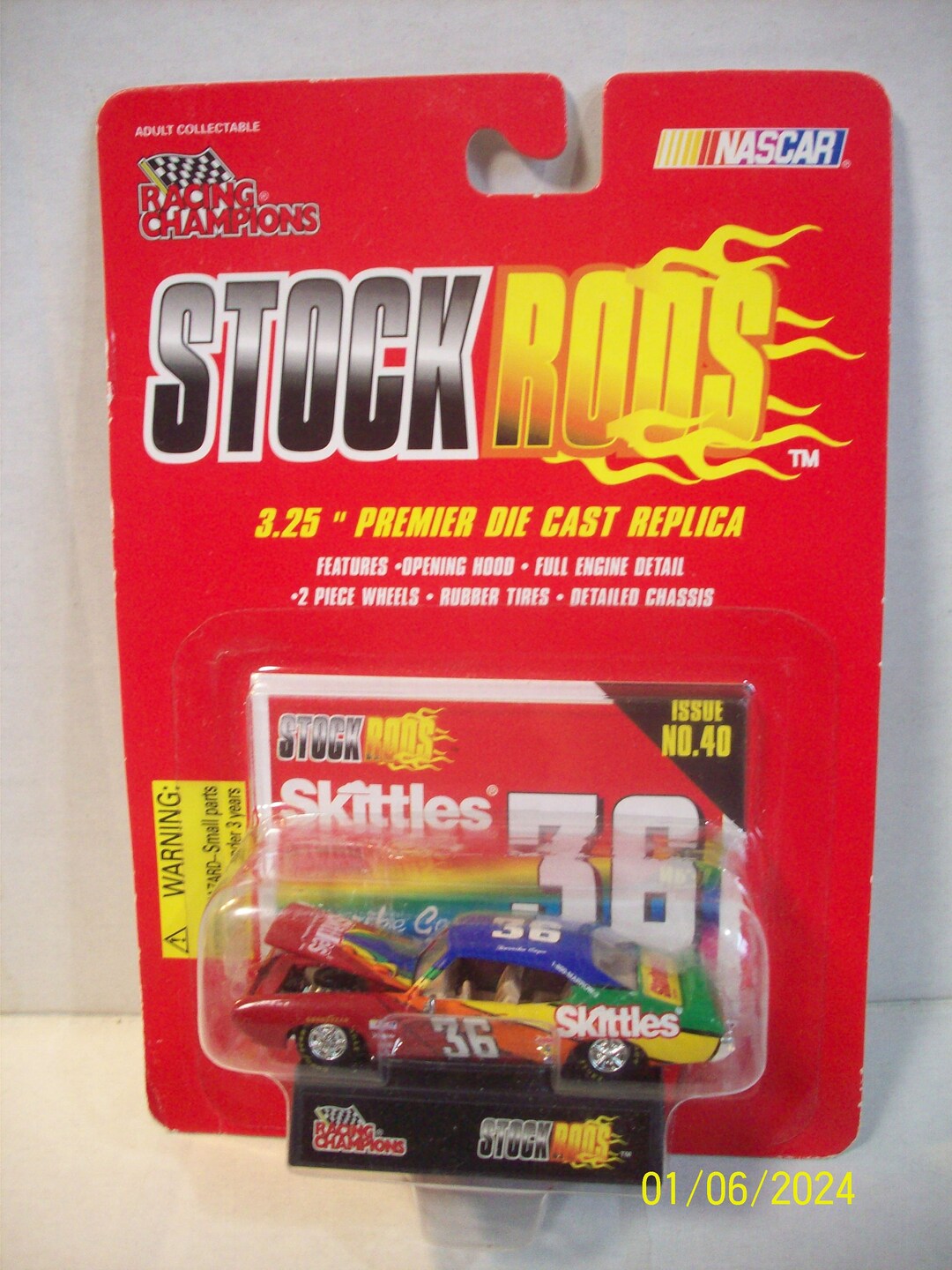 Derrick Cope NASCAR Stock Rods 40 Skittles 36 Pontiac GTO Stock Car ...