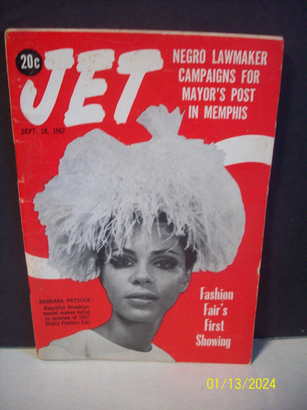 Ebony Fashion First Showing Jet Magazine Sept 28,1967 Vintage African ...