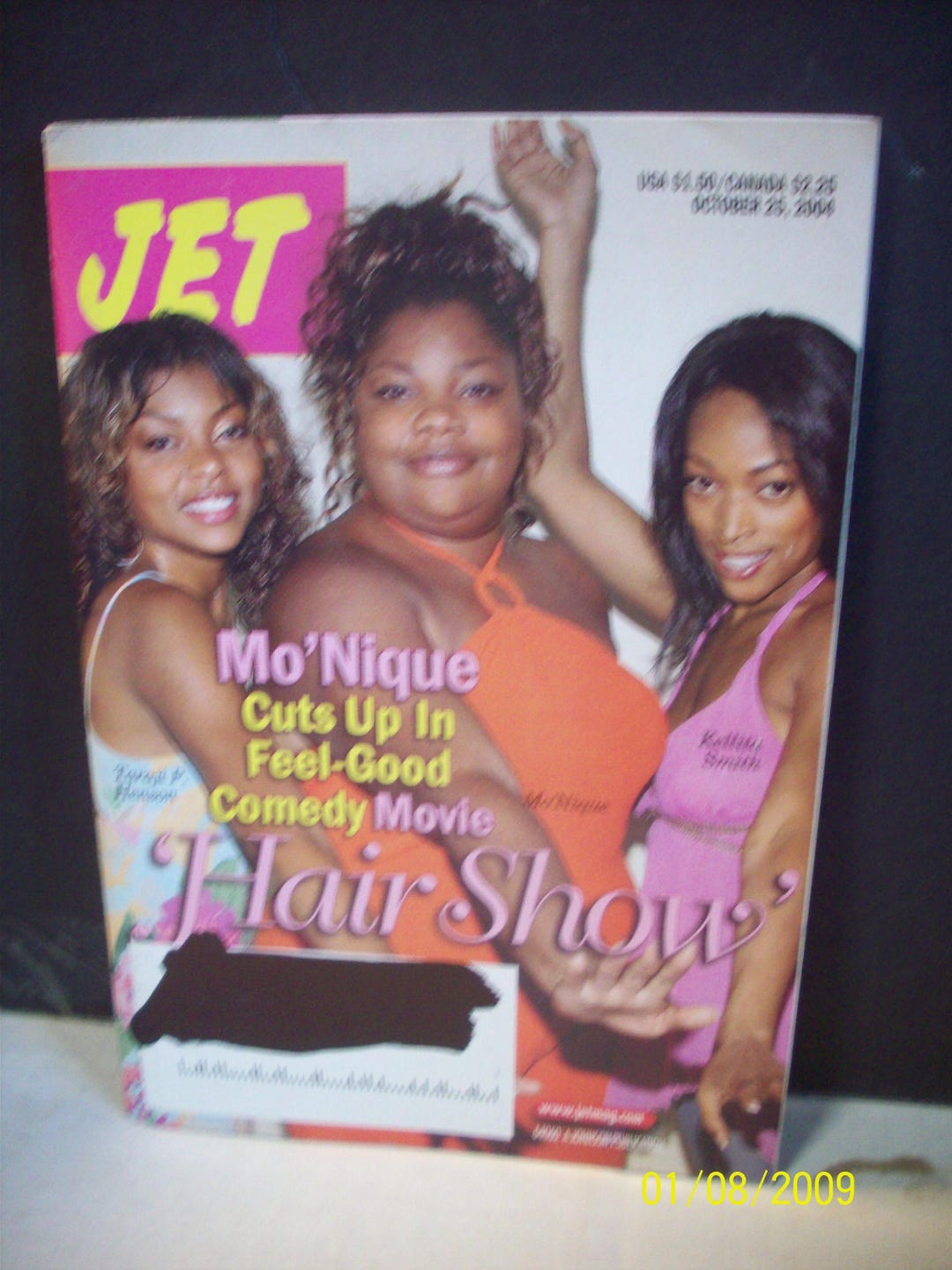 Monique Hair Show Movie Cast Jet Magazine Oct 25 ,2004 Vintage African ...