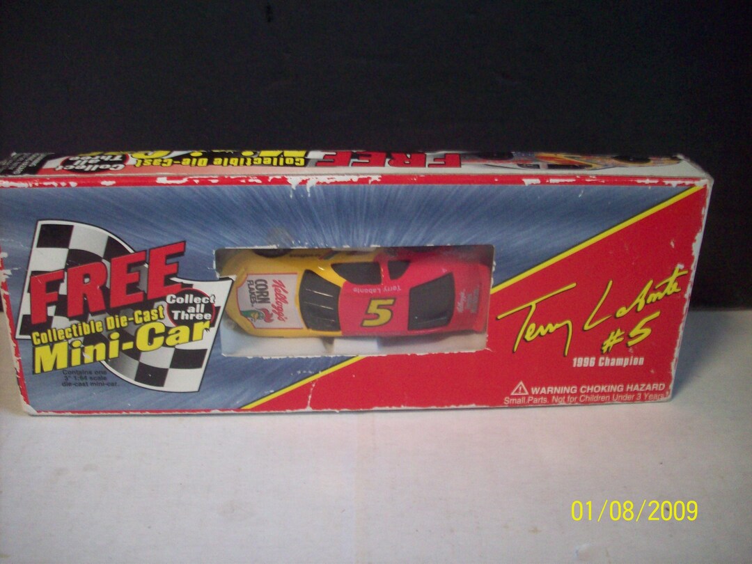 NASCAR Kellogg's Terry Labonte Kellogg's Iron Man Corn Flakes ...