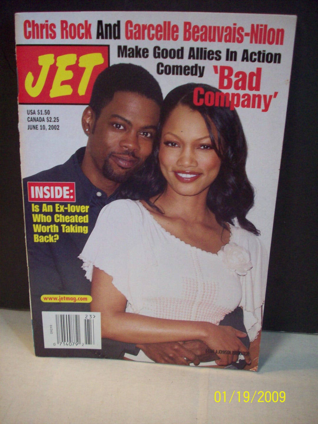 Chris Rock Bad Company Movie Jet Magazine June 10,2002 Vintage African ...